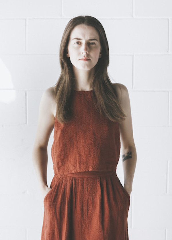 First Rite - Banded Tank in Rust | Garmentory