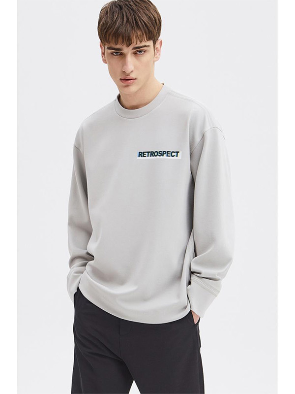 SYSTEM HOMME Over Fit Monogram T-Shirt - Ecru | Garmentory