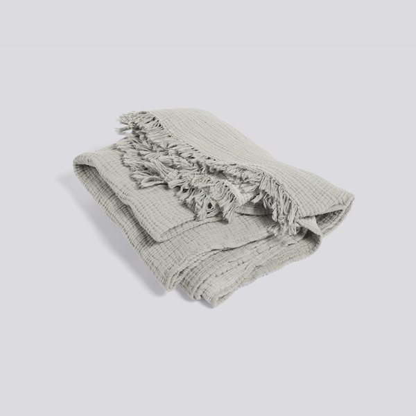 HAY Crinkle Blanket - grey | Garmentory