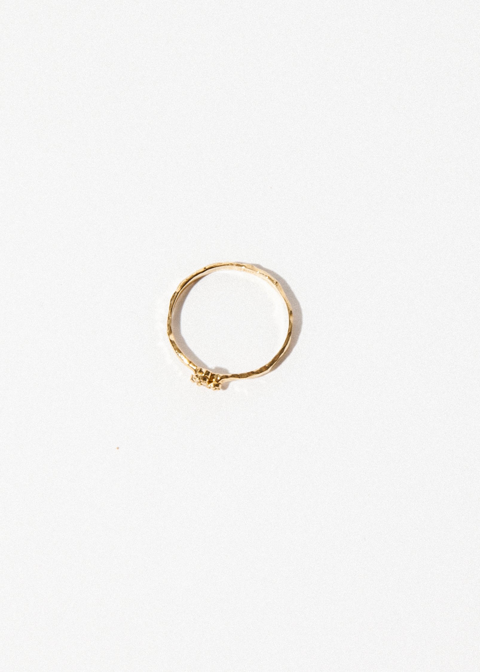 Jerry Grant Three Diamond Cluster Ring - 14k Gold | Garmentory