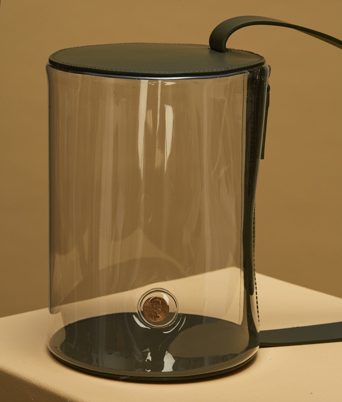 Building Block Barrel Bag - Clear PVC | Garmentory