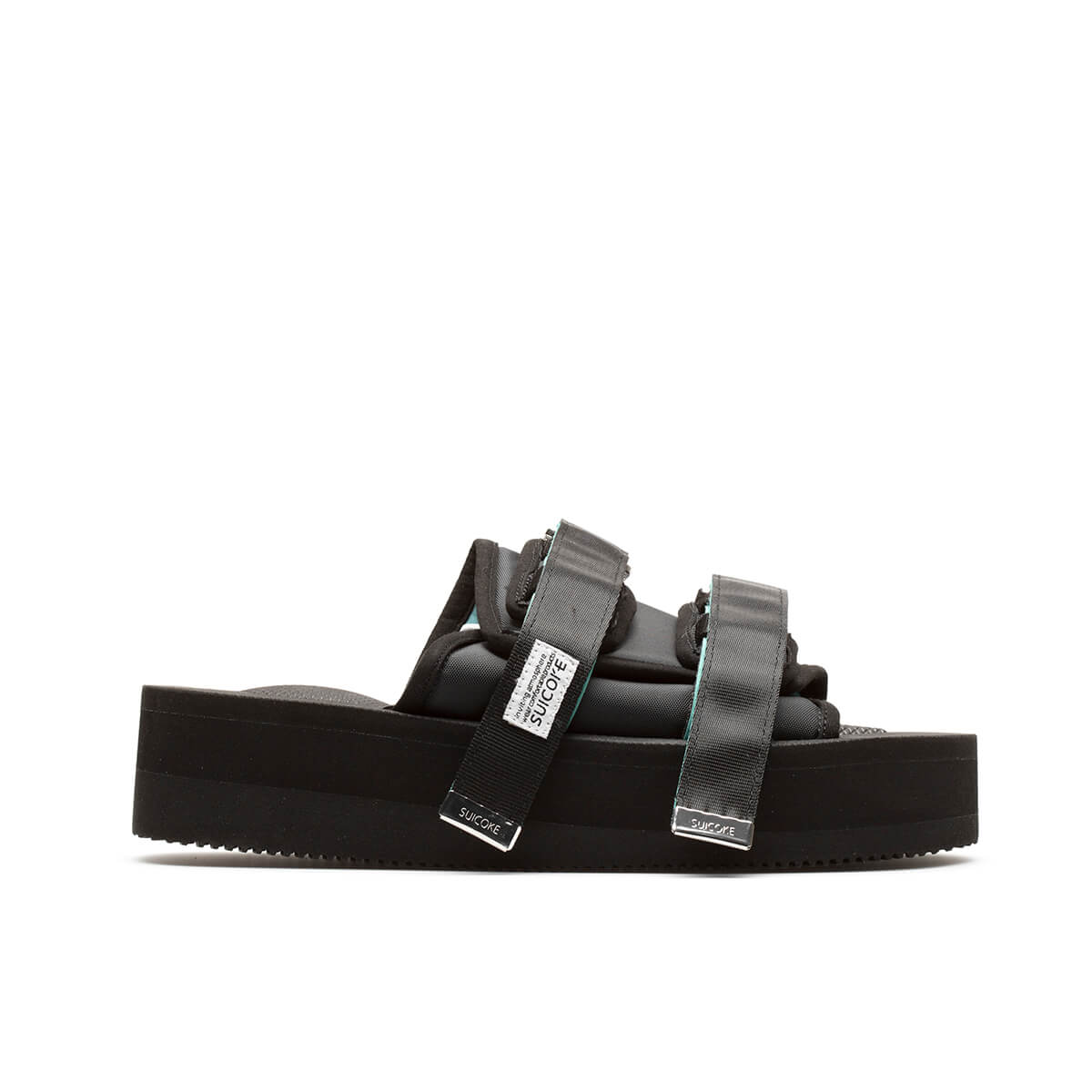 SUICOKE Moto POCab slippers - Black | Garmentory