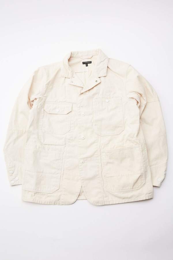 Engineered Garments 12oz Duck Canvas Logger Jacket - Natural | Garmentory
