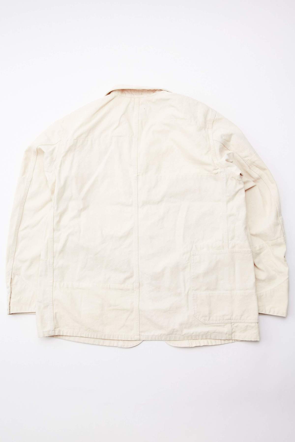 Engineered Garments 12oz Duck Canvas Logger Jacket - Natural | Garmentory