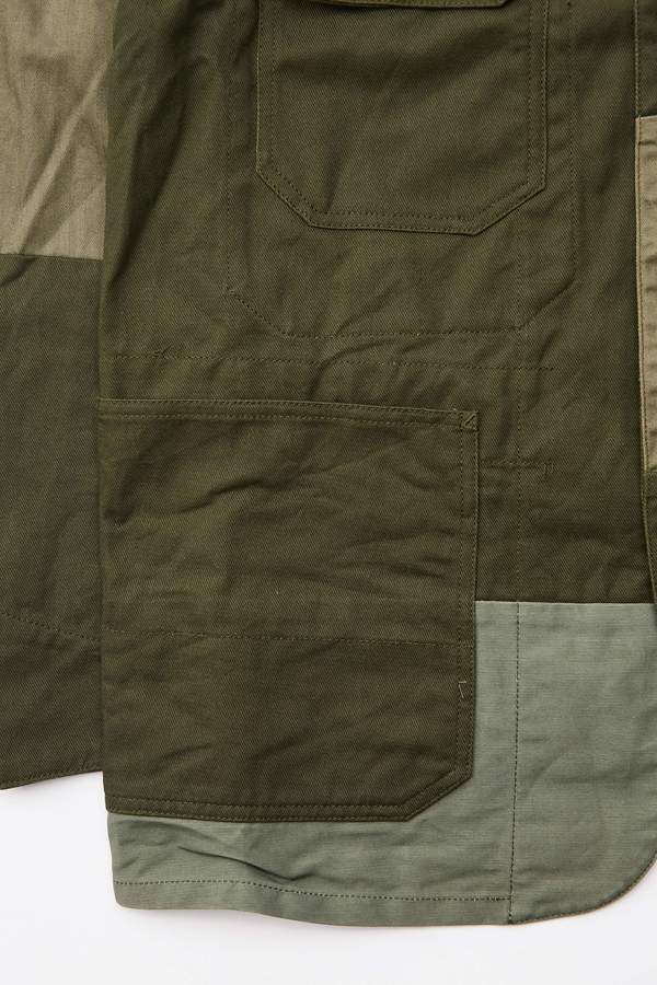 Engineered Garments Cotton Heavy Twill Logger Jacket - Olive | Garmentory