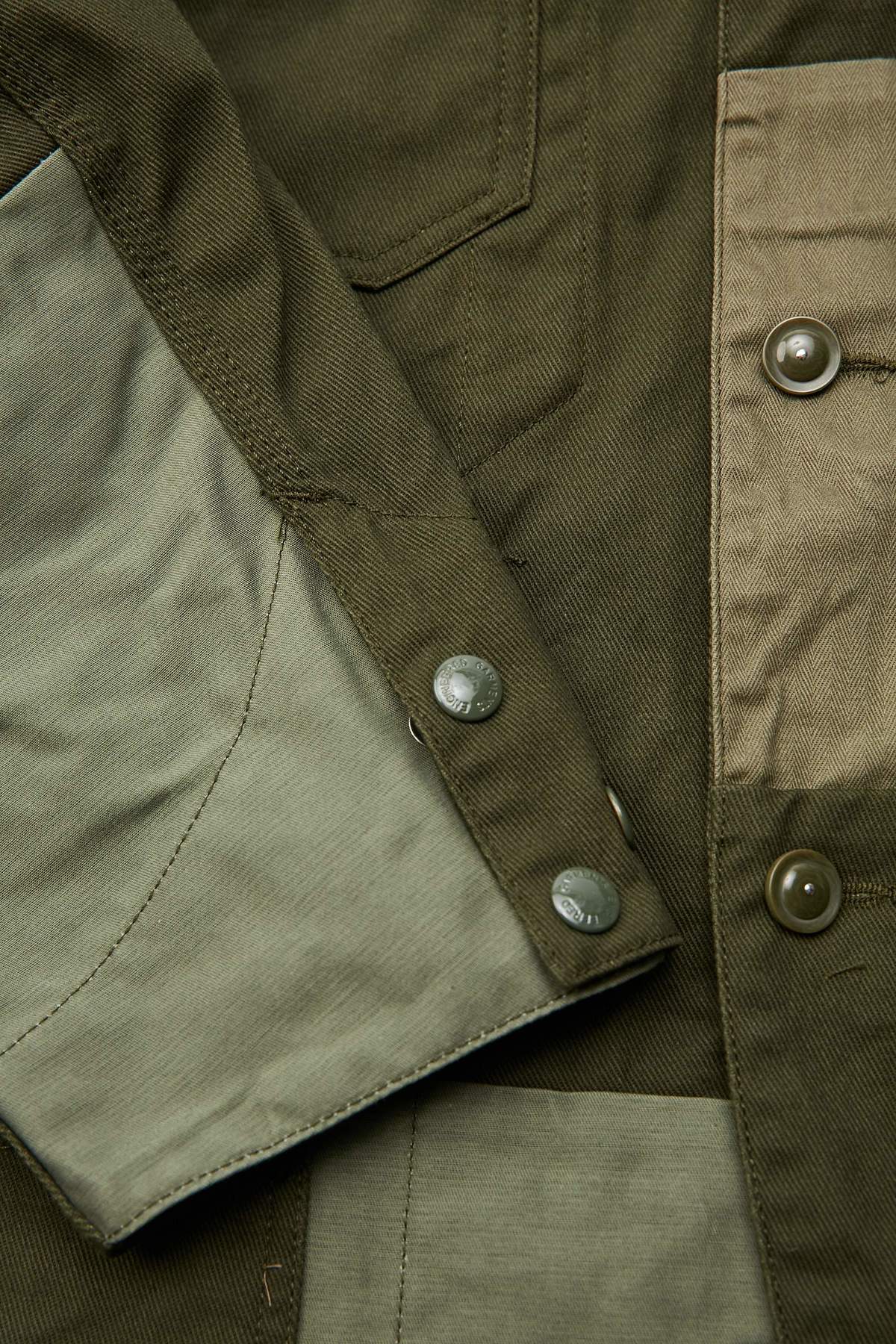 Engineered Garments Cotton Heavy Twill Logger Jacket - Olive | Garmentory