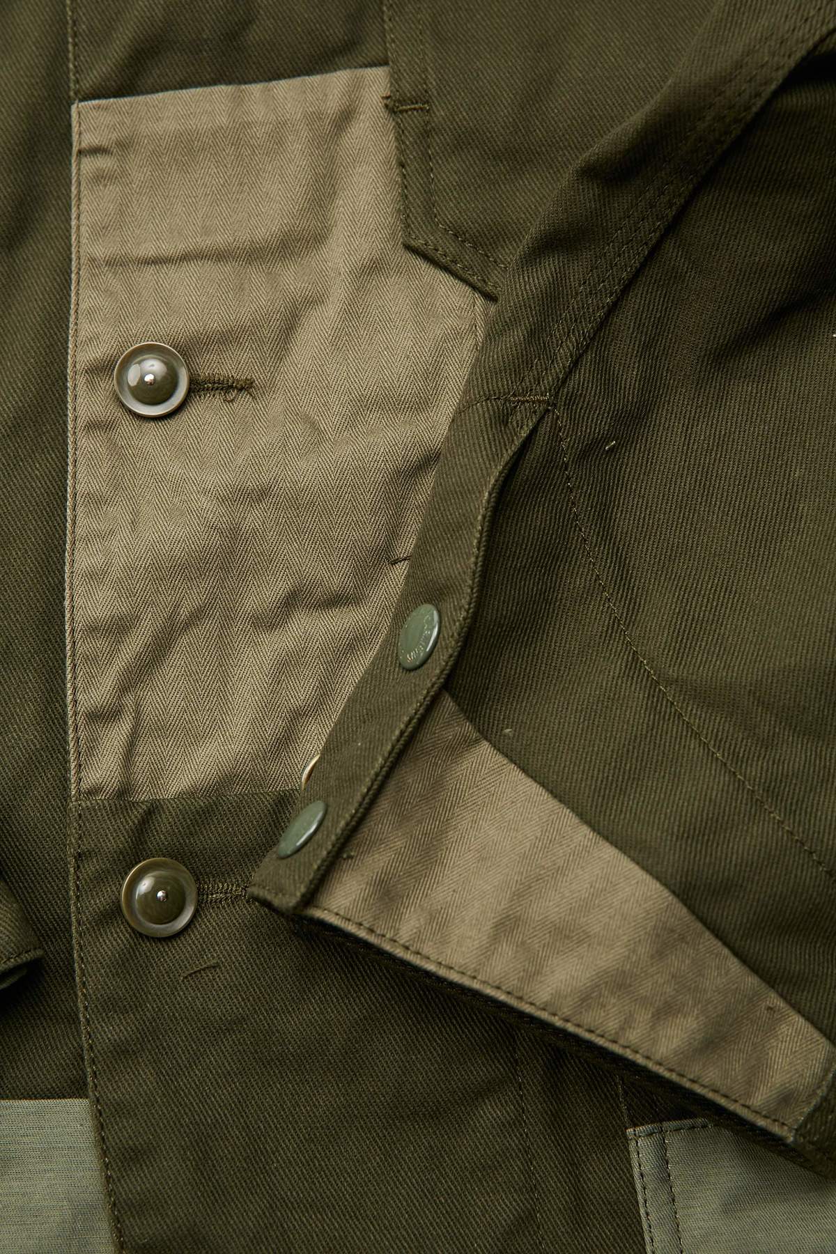 Engineered Garments Cotton Heavy Twill Logger Jacket - Olive | Garmentory