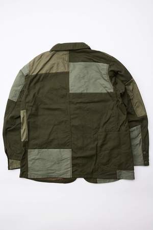 Engineered Garments Cotton Heavy Twill Logger Jacket - Olive | Garmentory