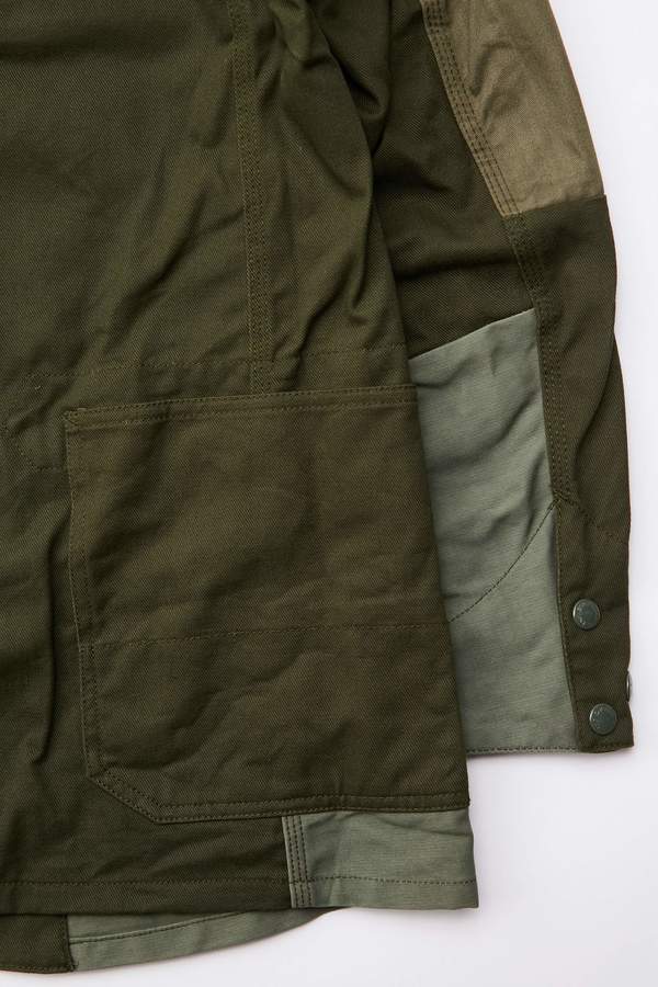 Engineered Garments Cotton Heavy Twill Logger Jacket - Olive | Garmentory