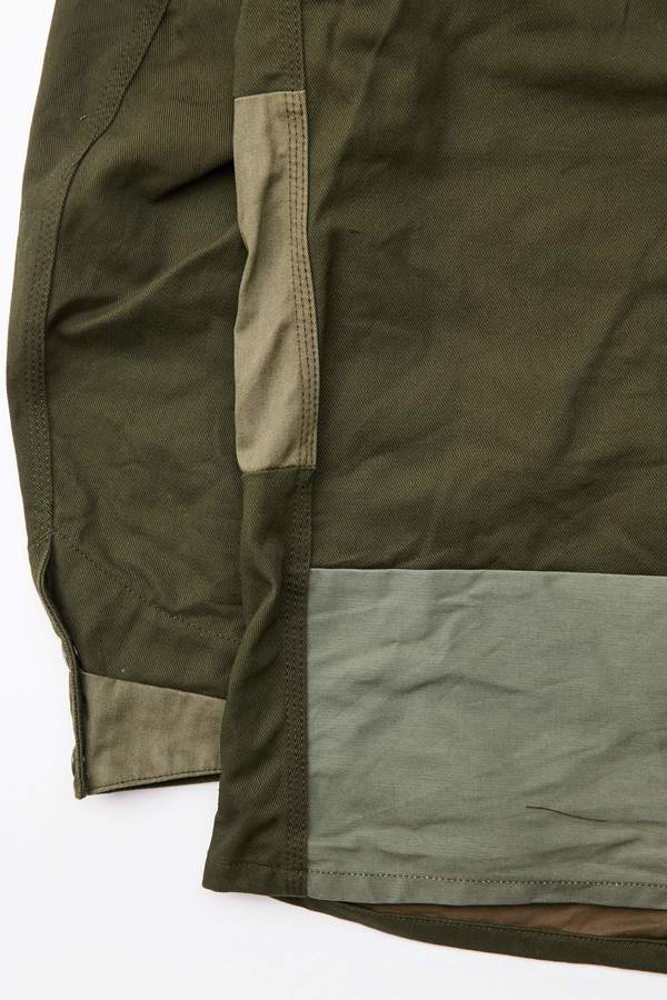 Engineered Garments Cotton Heavy Twill Logger Jacket - Olive | Garmentory