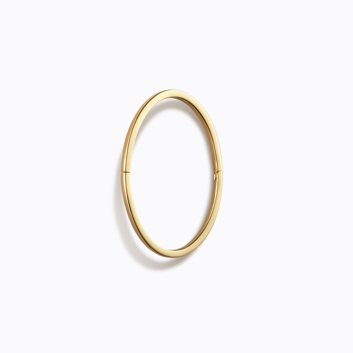Shihara Oval Form 20mm Earring 01 (Single) - 18k Yellow Gold | Garmentory
