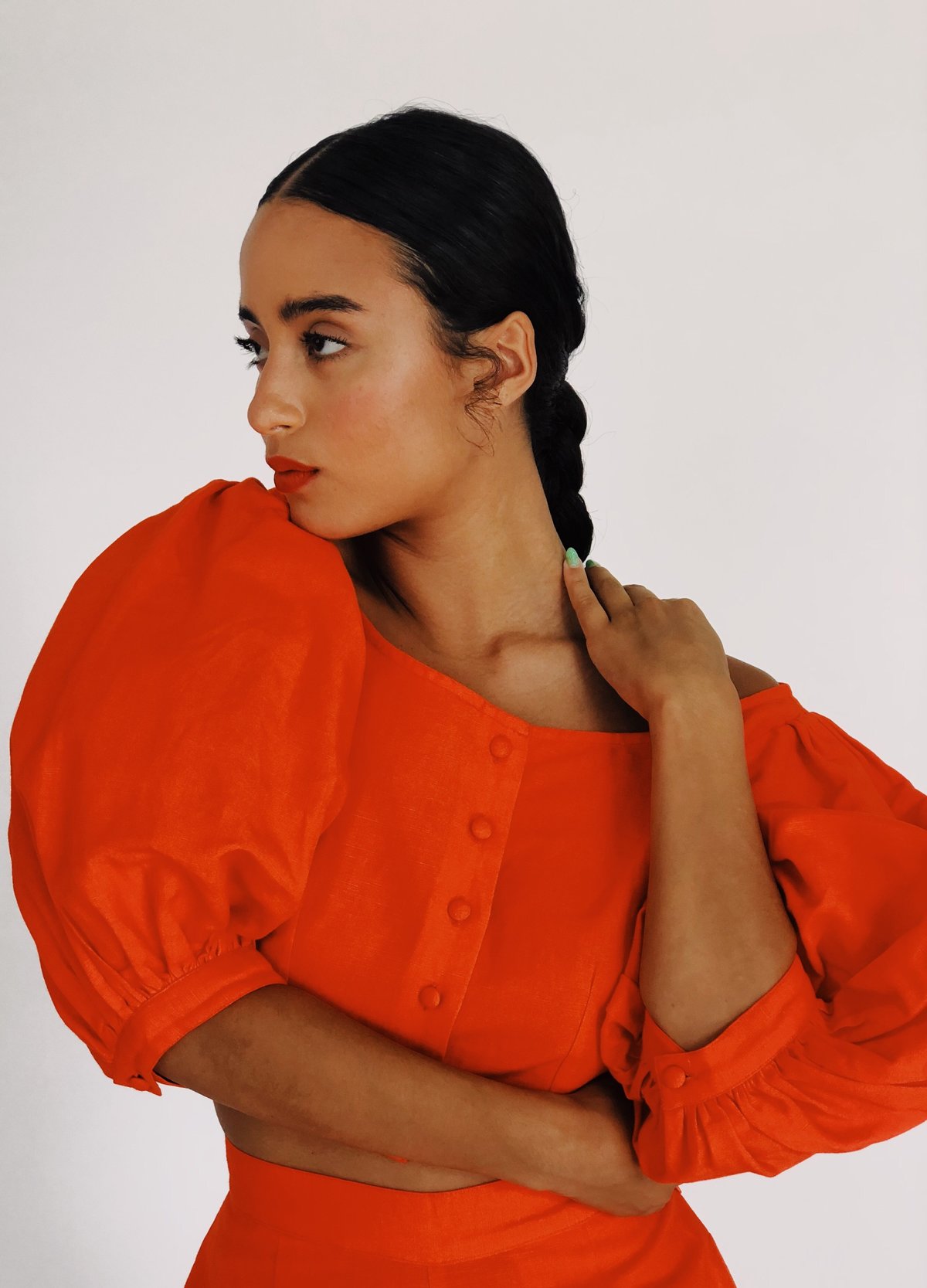 Hannah Kristina Metz Emma Blouse - Poppy | Garmentory