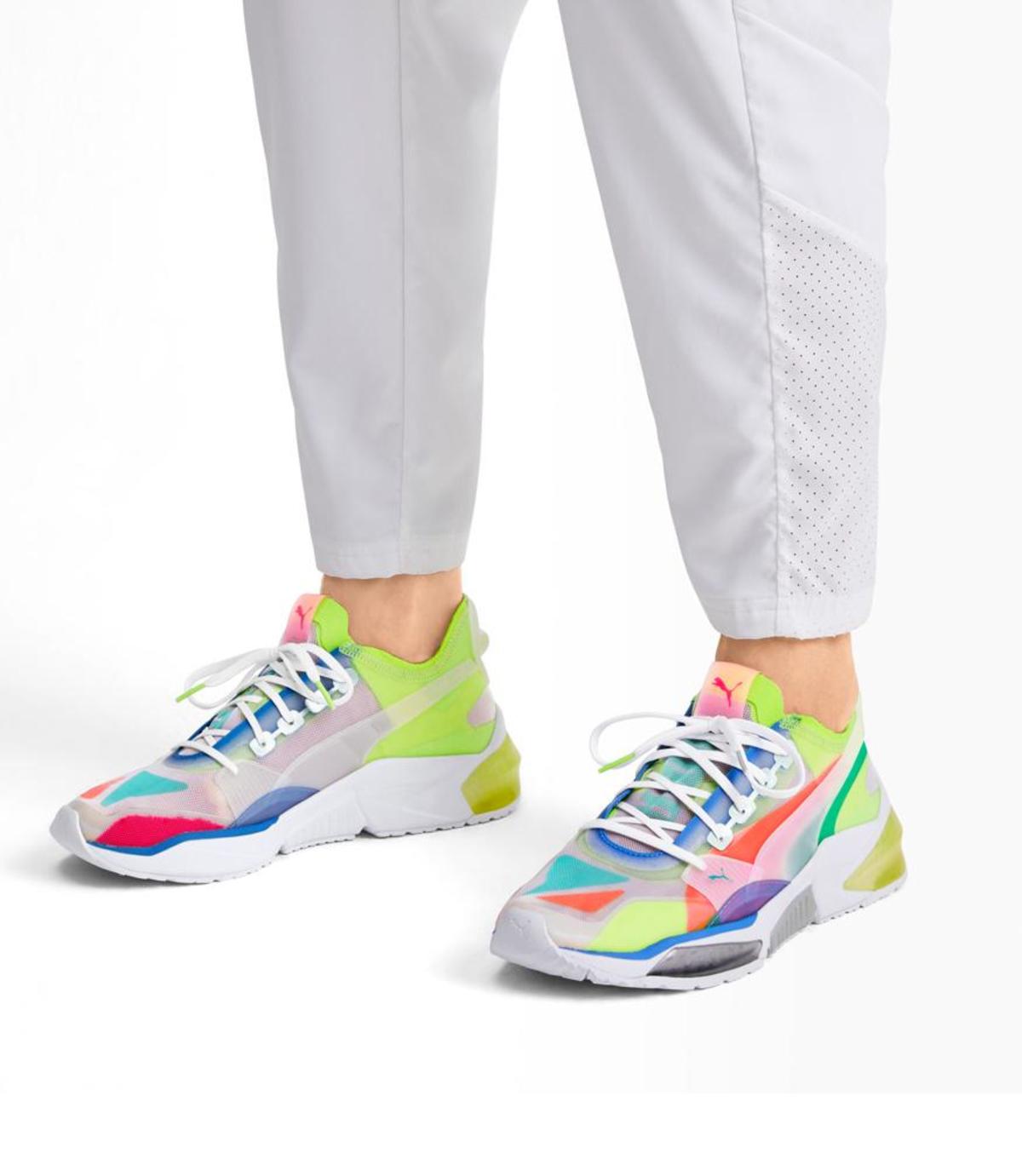 Puma LQD Cell Optic Sheer Sneaker - White | Garmentory