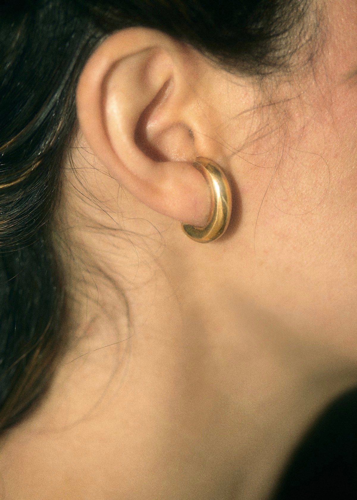 Hernán Herdez Lobe Hoop Earrings | Garmentory