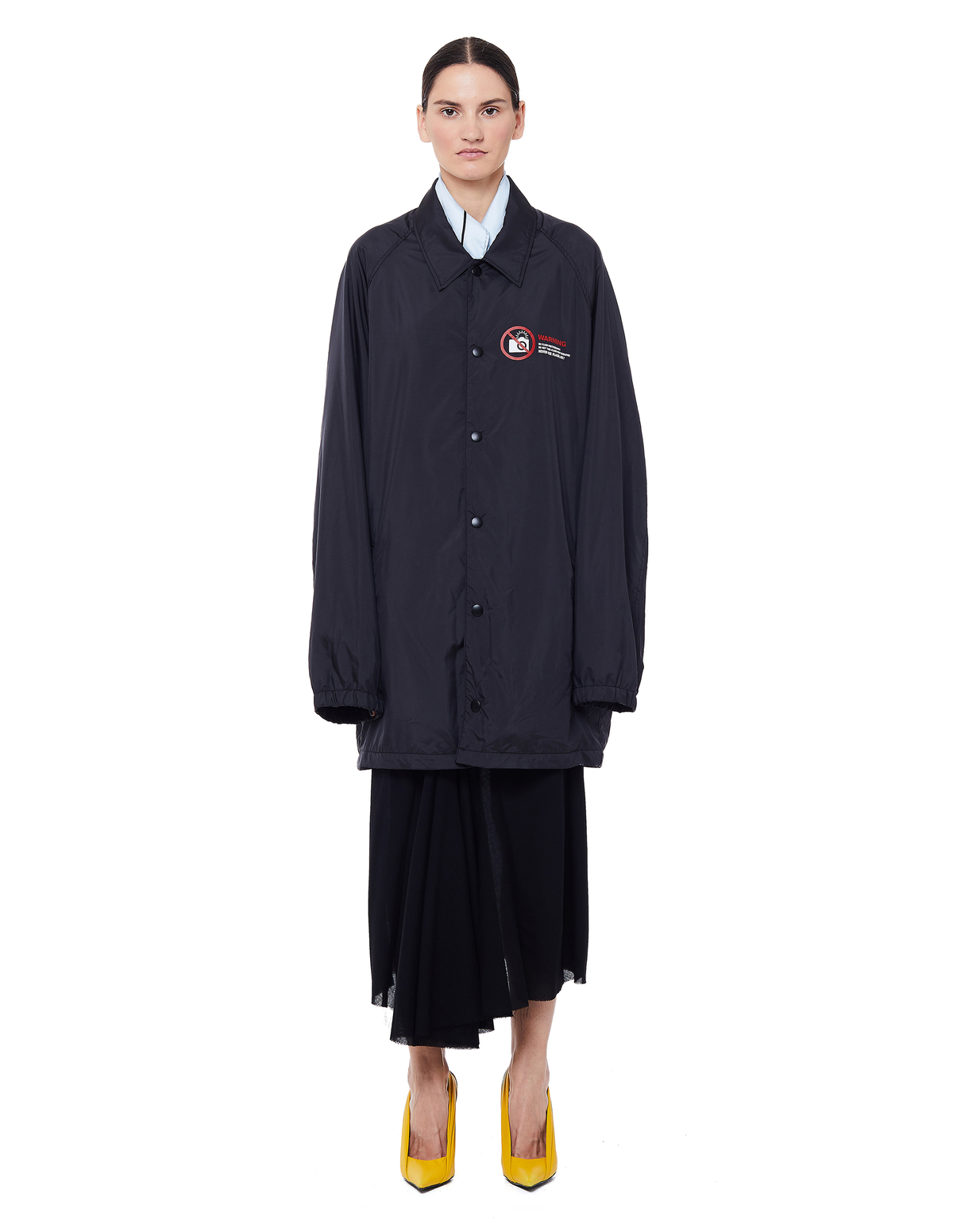 Doublet Polaroid Jacket - Black | Garmentory