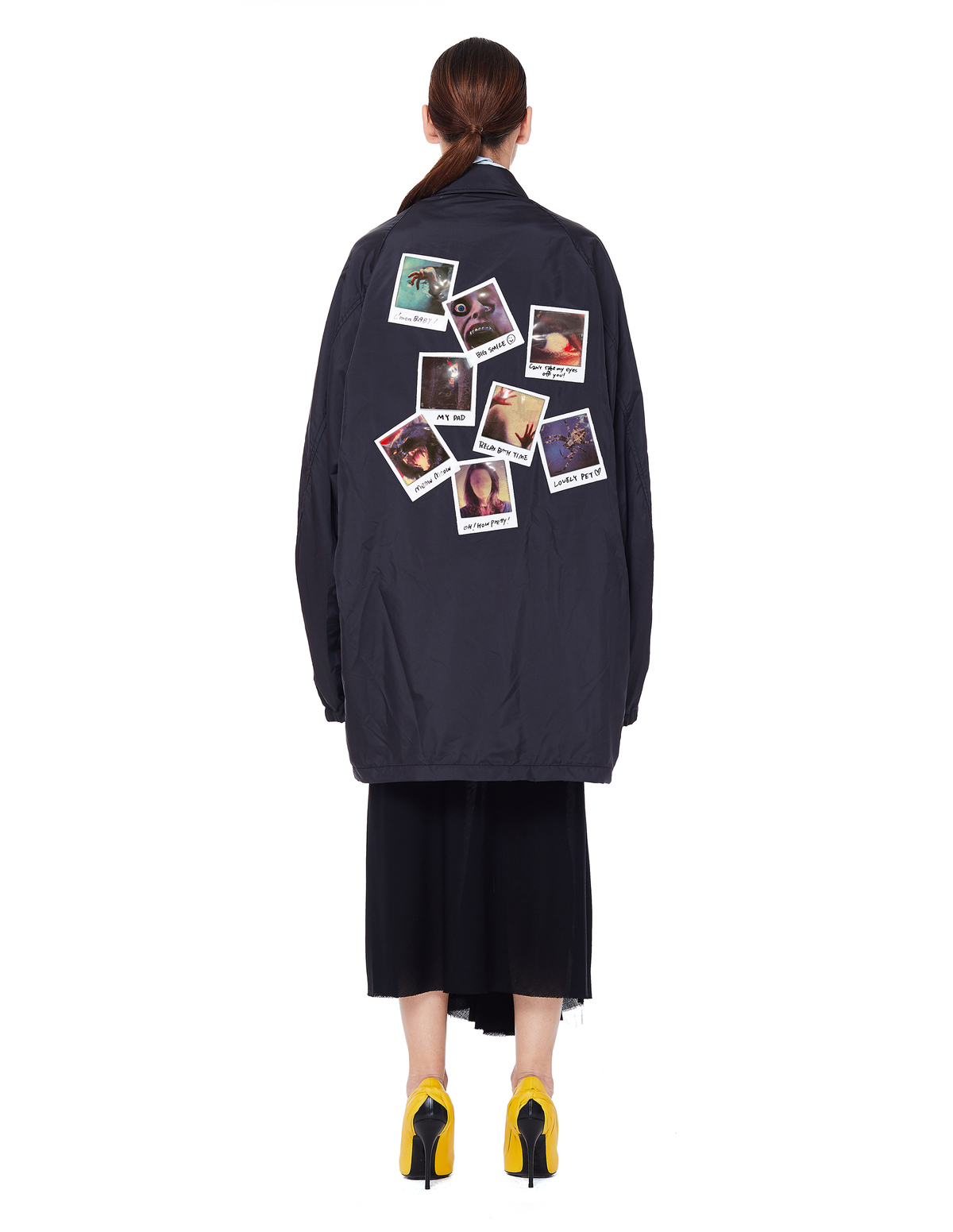 Doublet Polaroid Jacket - Black | Garmentory