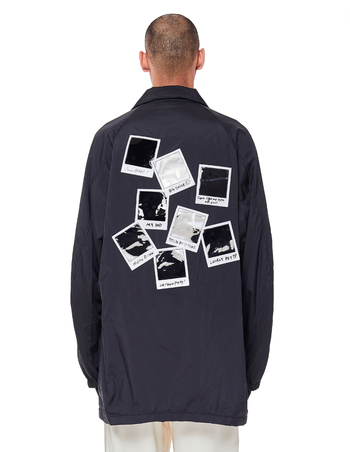 Doublet Polaroid Jacket - Black | Garmentory