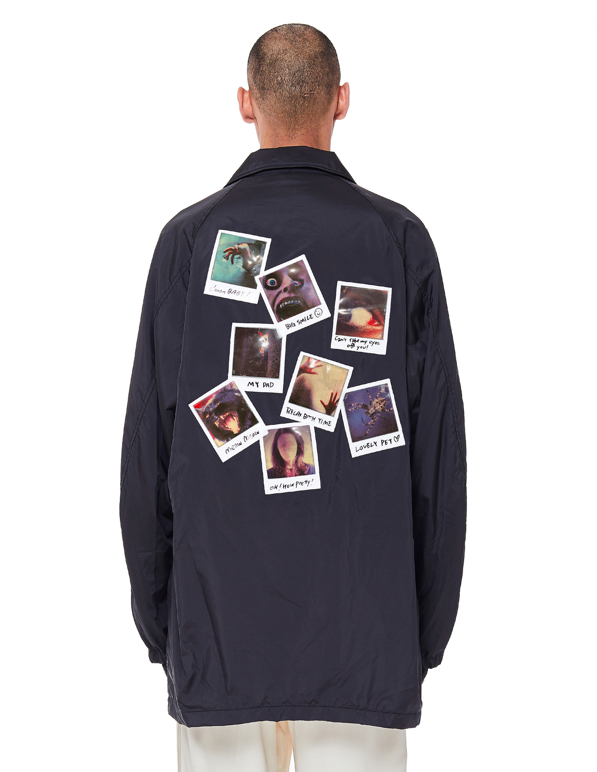 Doublet Polaroid Jacket - Black | Garmentory