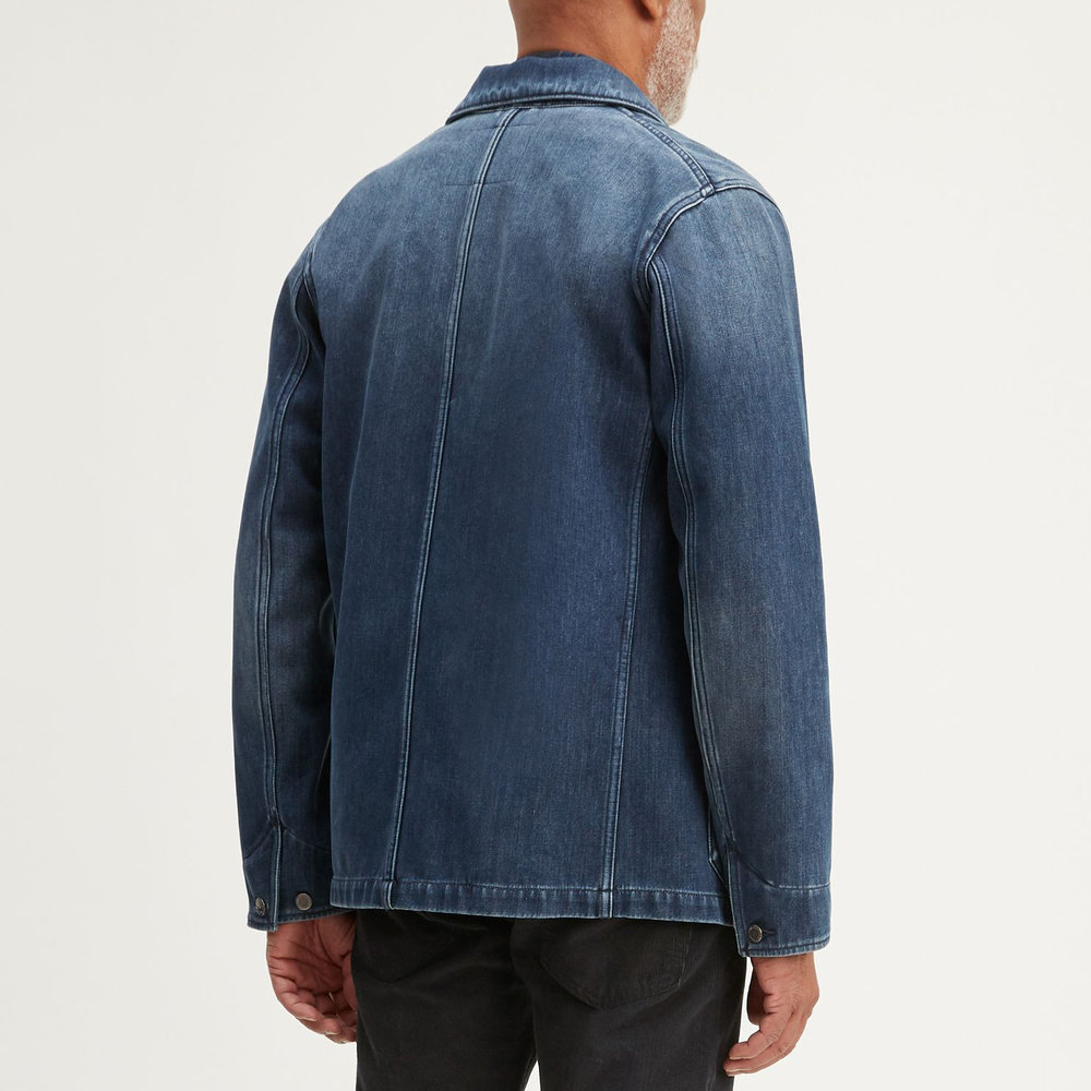 Levi's Premium Engineer's Coat 2.0 - Denim Stone | Garmentory