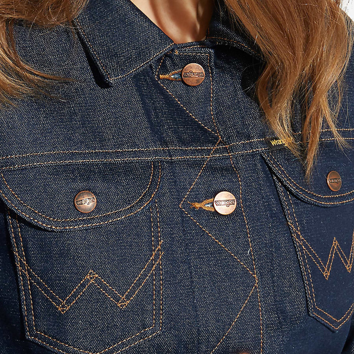 Wrangler Western Denim Jacket - Rigid New Wash | Garmentory