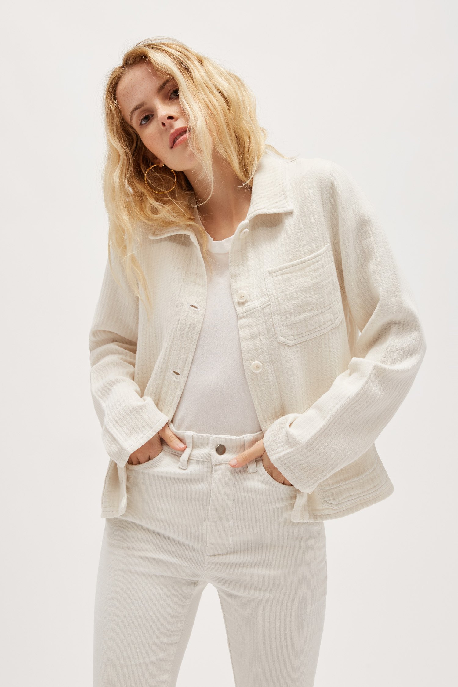 Lacausa Clementine Jacket - Panna Cotta | Garmentory