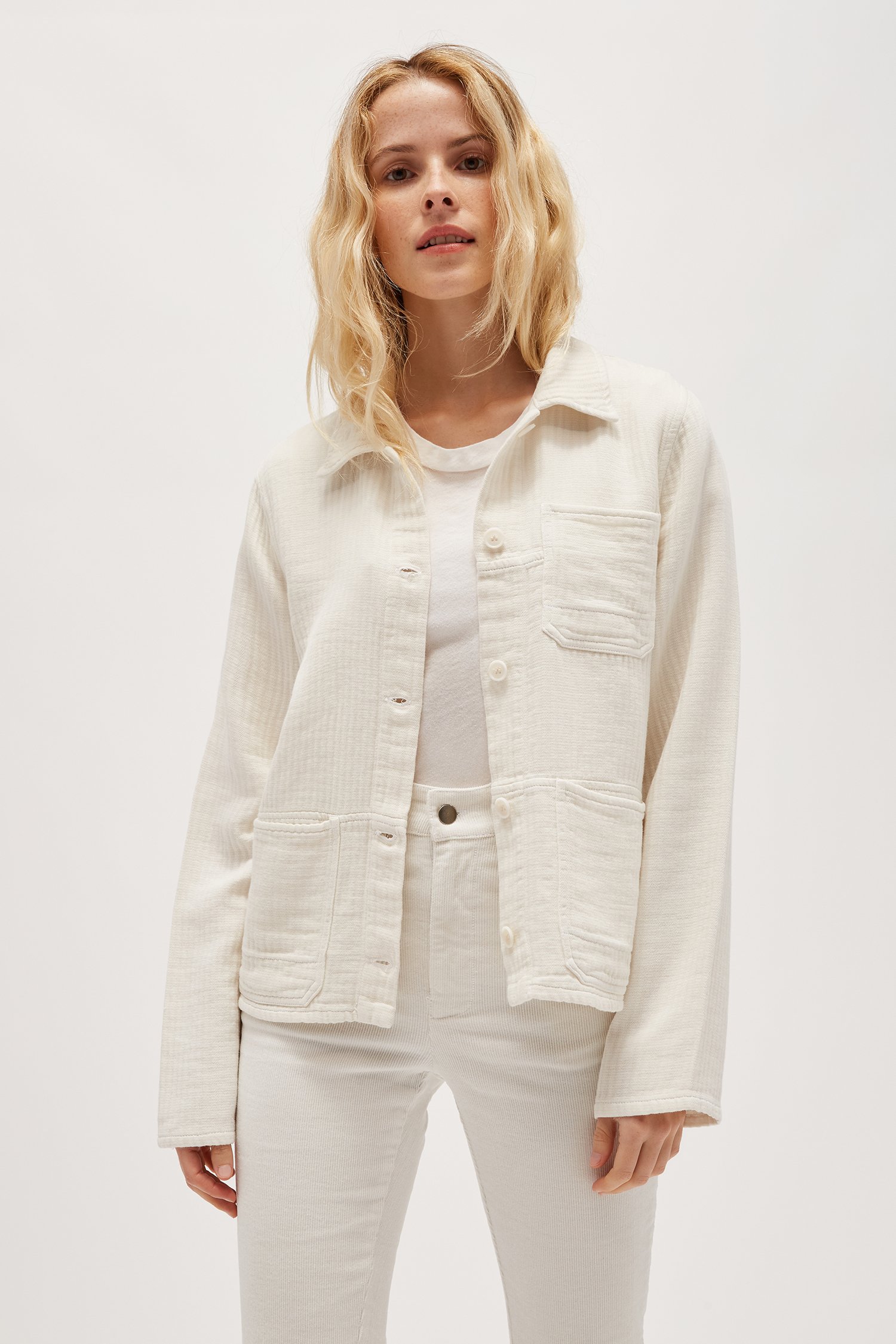 Lacausa Clementine Jacket - Panna Cotta | Garmentory