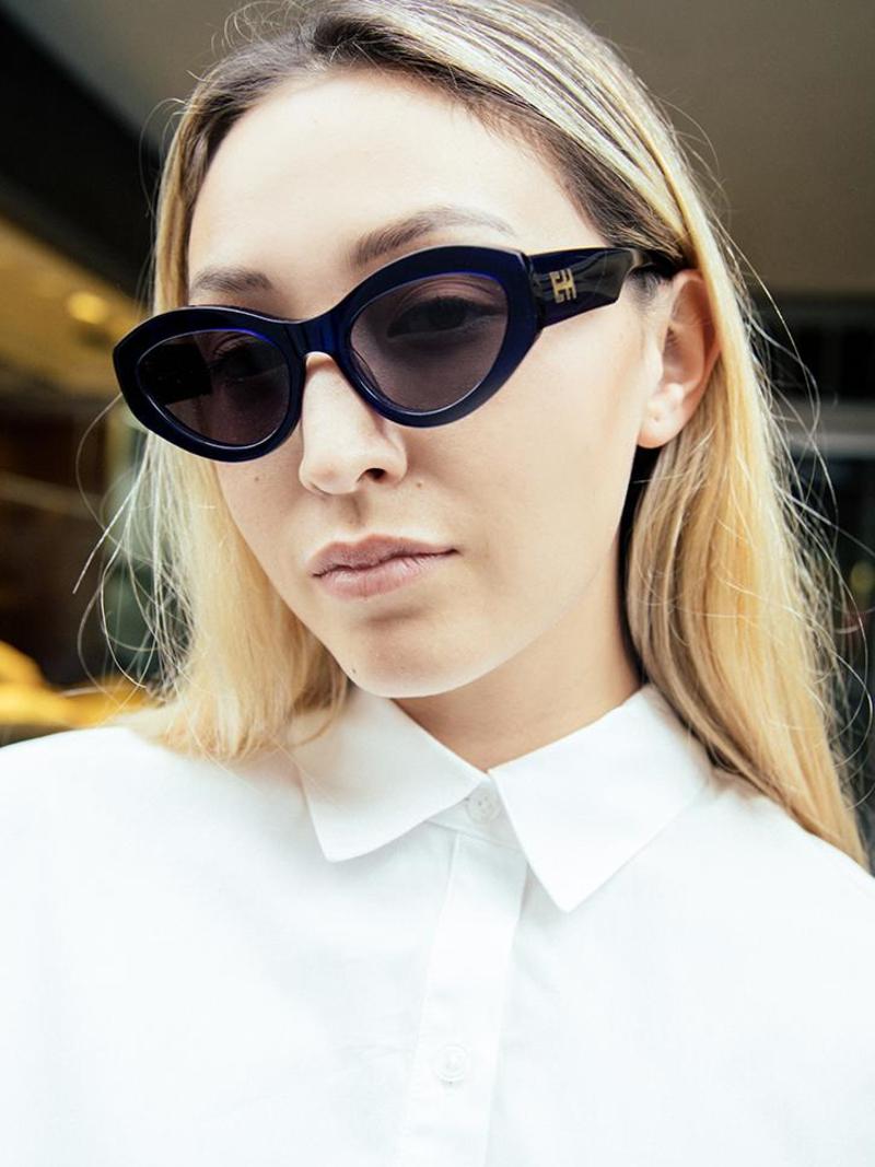 Chimi Elsa Eyewear - Dark Blue/Grey | Garmentory