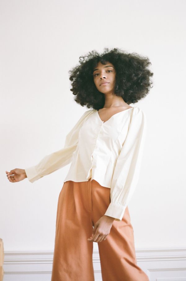 Wray Caroline Top - Ivory | Garmentory