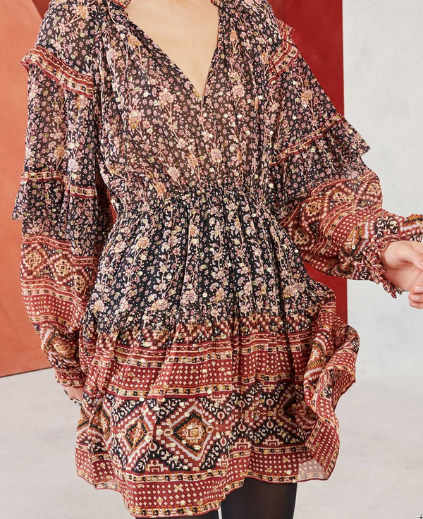 Ulla Johnson Erisa Dress - Midnight | Garmentory