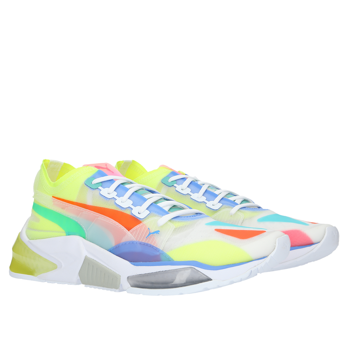 Puma Liquid Cell Optic Sheer Sneakers - White | Garmentory