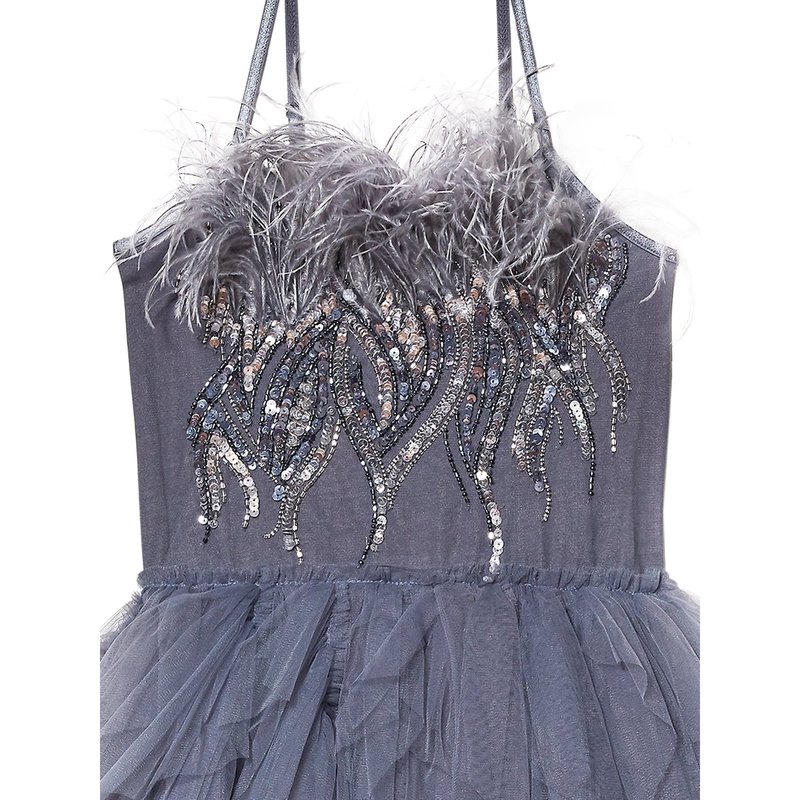 Kids Tutu Du Monde Floating Feathers Tutu Dress - Twilight | Garmentory