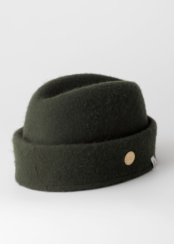 Olive Green Military Fez Hat | Garmentory