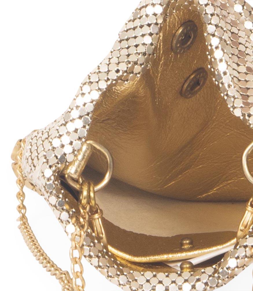 Laura B Tanja Mobile Disco Bag - Gold | Garmentory