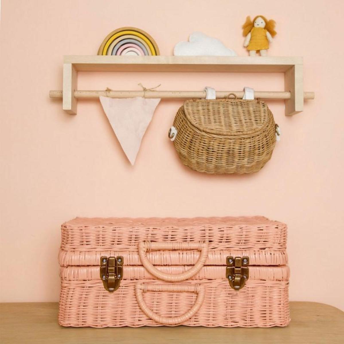 Kids Shop Merci Milo Toaty Trunk Case - Rose | Garmentory