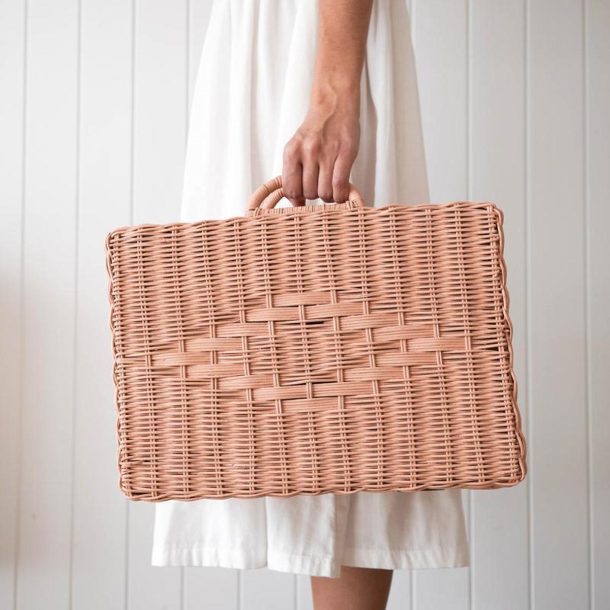 Kids Shop Merci Milo Toaty Trunk Case - Rose | Garmentory