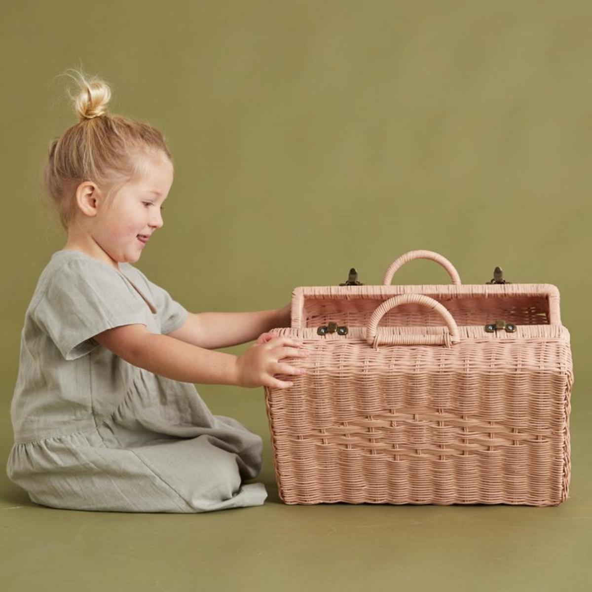 Kids Shop Merci Milo Toaty Trunk Case - Rose | Garmentory