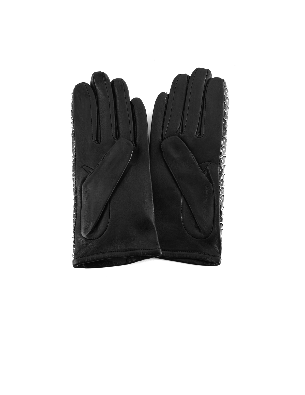 Haider Ackermann Python Leather Gloves | Garmentory