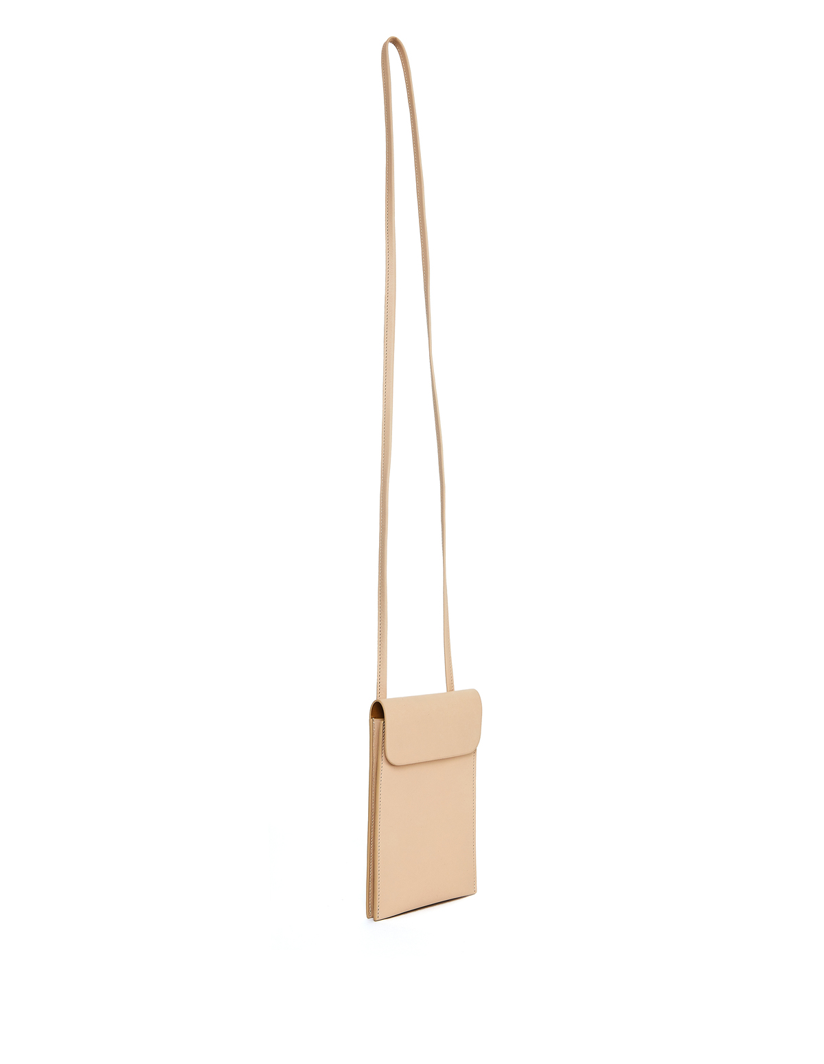 Isaac Reina Leather Case - Beige | Garmentory