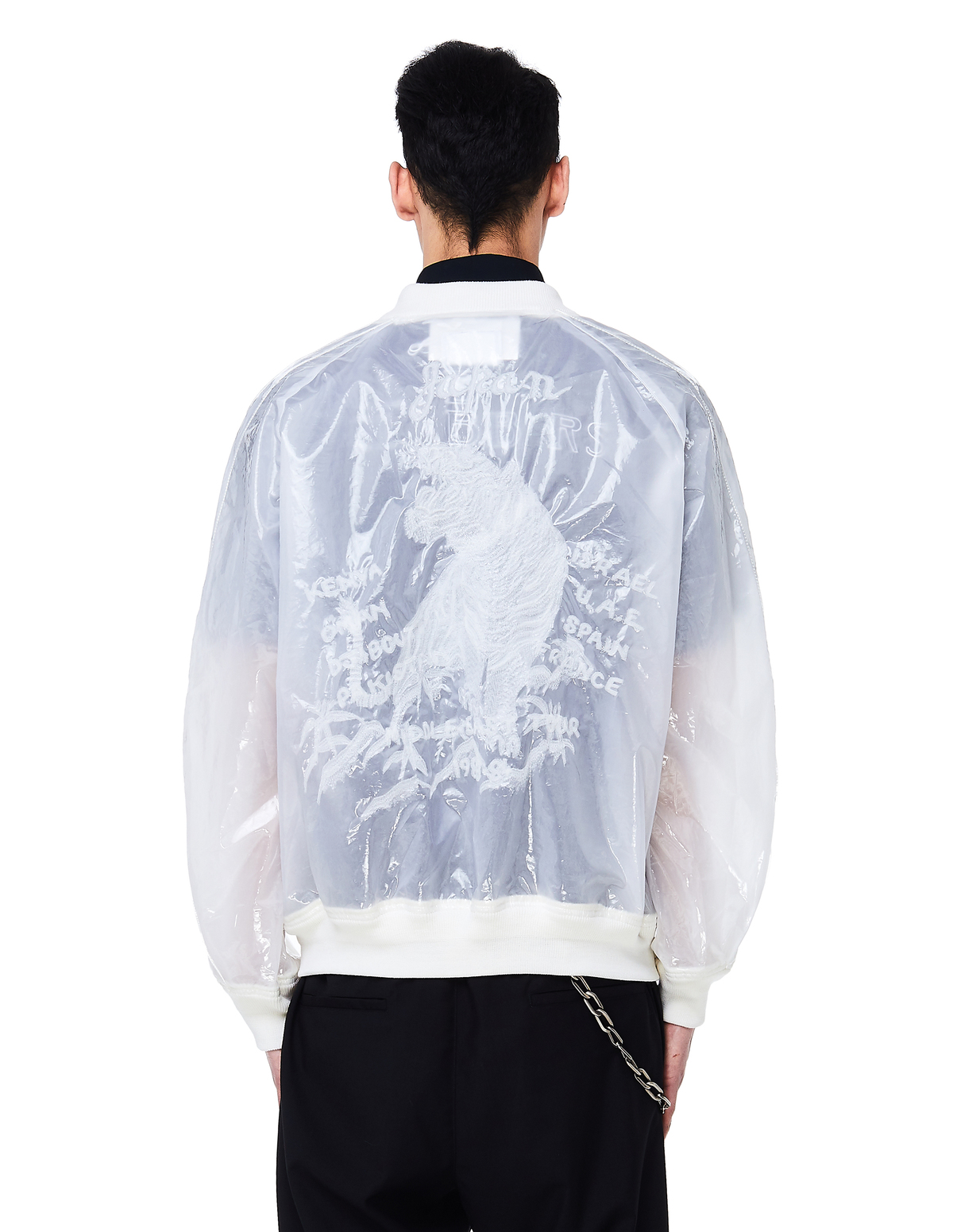 Doublet Transparent Bomber Jacket | Garmentory
