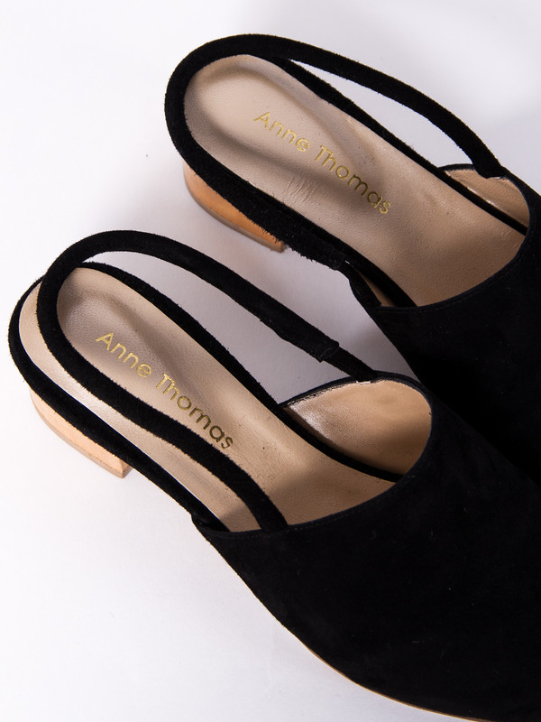 Anne Thomas Williamsburg Shoe Black | Garmentory