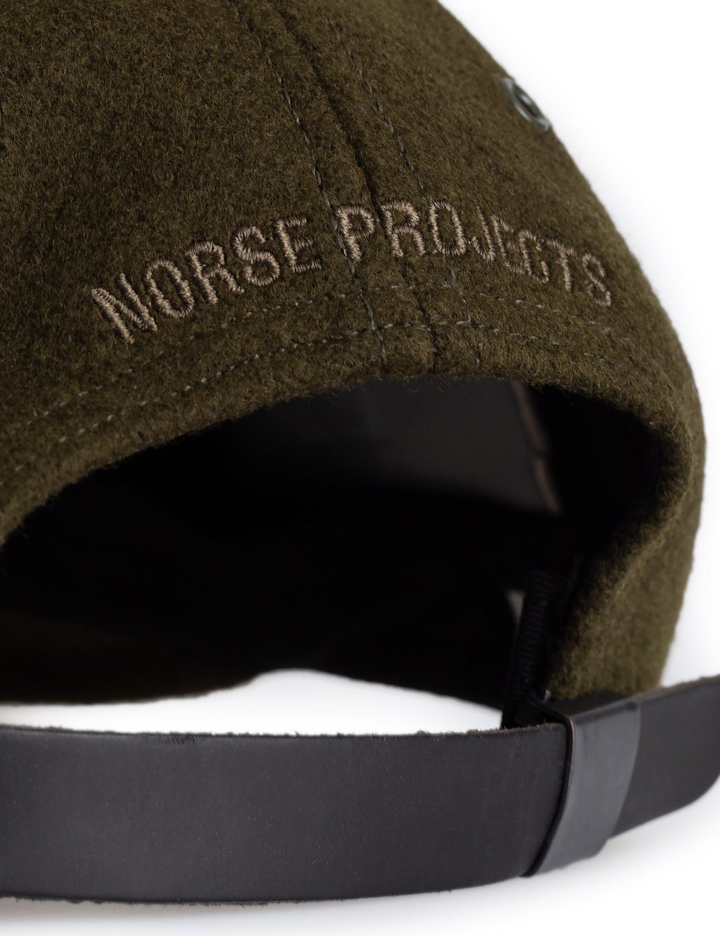Norse Projects Wool Sports Cap - Beech Green | Garmentory