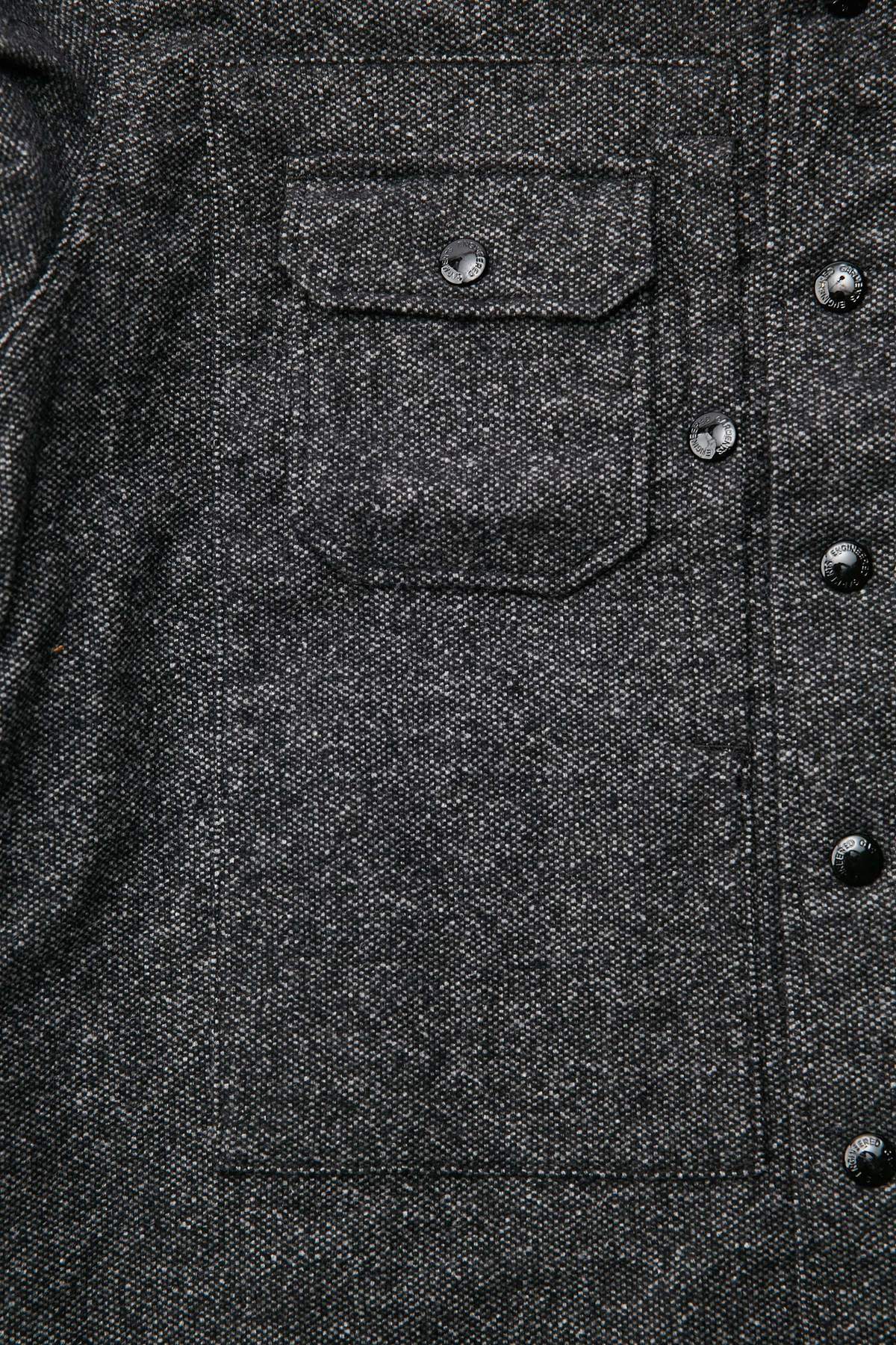 Engineered Garments Wool Blend Homespun Field Shirt Jacket - Grey ...