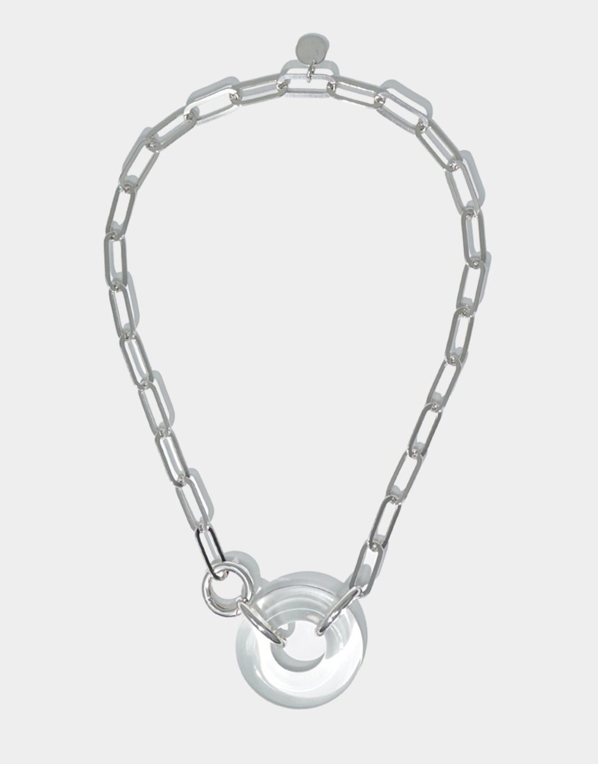Cled Opening Necklace - Clear Air | Garmentory