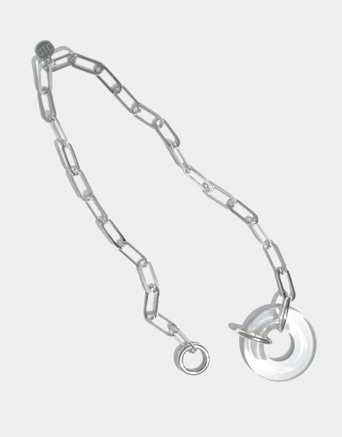 Cled Opening Necklace - Clear Air | Garmentory