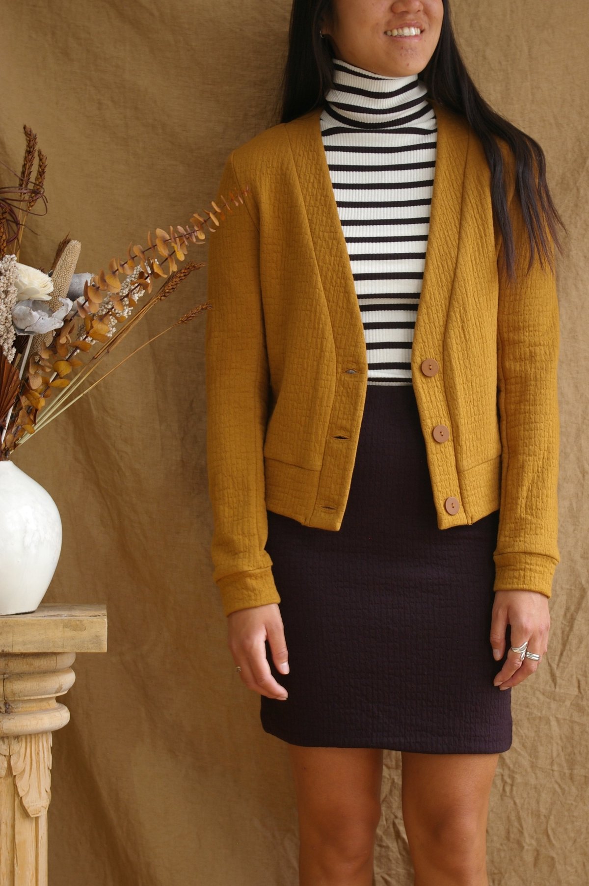 COKLUCH STRANGER THINGS CARDIGAN - DIJON | Garmentory