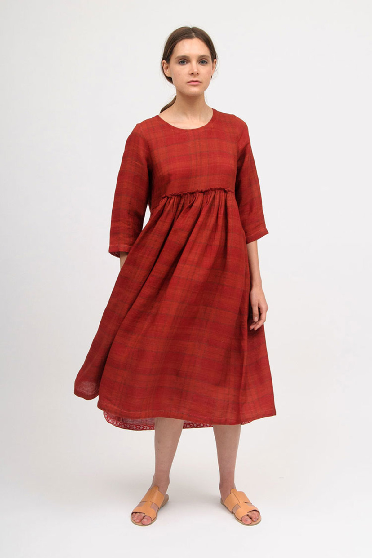 Eka Turkey Dress - Red | Garmentory