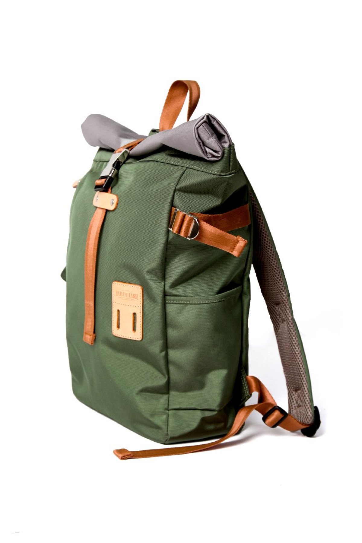 Harvest Label Rolltop Backpack - Olive | Garmentory