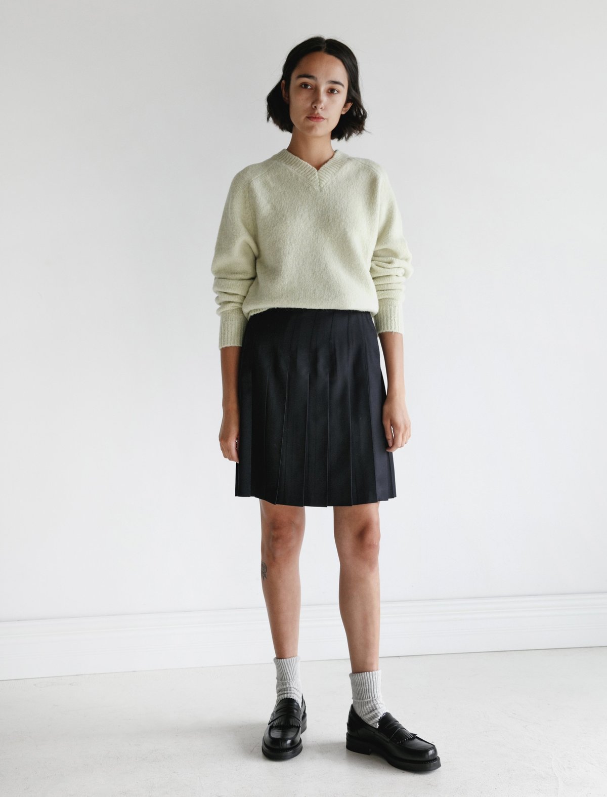 Sunspel Short Kilt - Navy | Garmentory