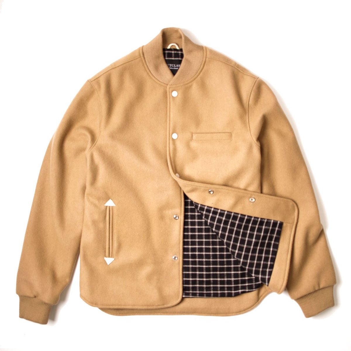 Outclass 30th Anniversary Stadium Jacket - Camel | Garmentory