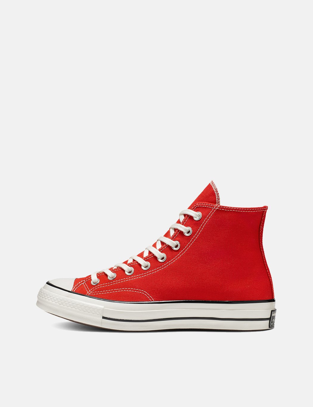 Converse 70's Chuck Taylor Hi Sneakers - Enamel Red/Egret | Garmentory